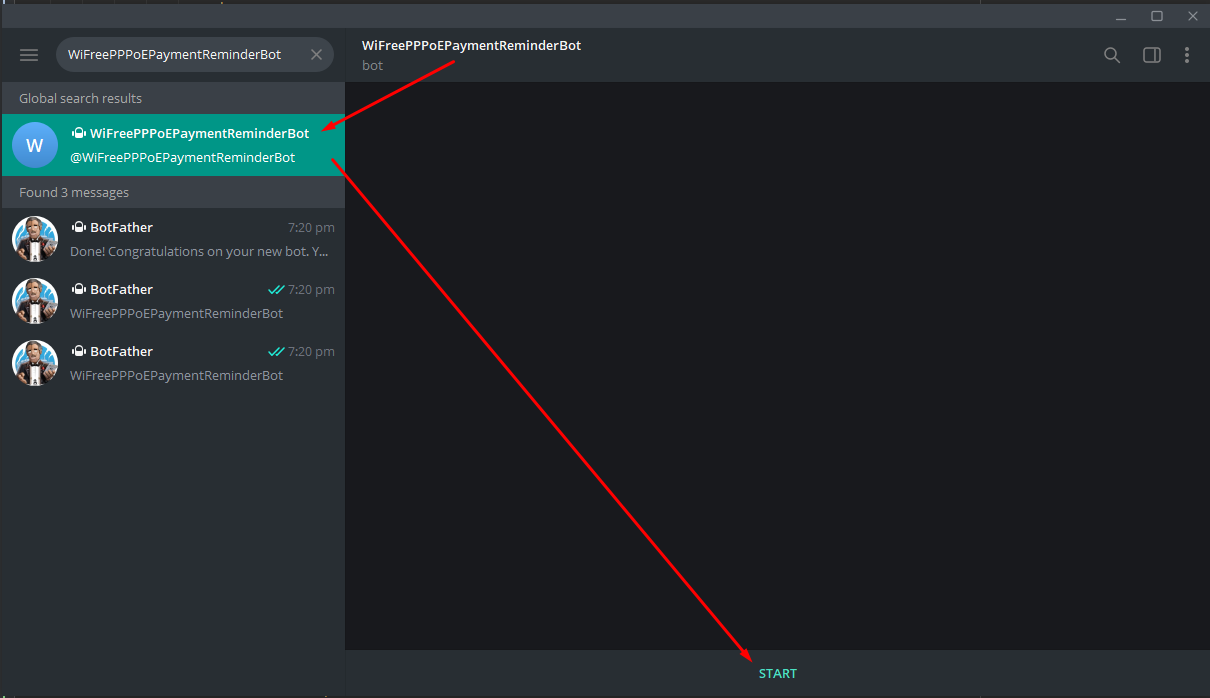WiFree Network | Payment Reminder